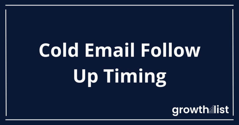 How Long to Wait Before Following Up on a Cold Email: 12 warnings, 10 ...